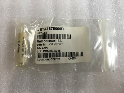 Aircraft LEE PLUG The Lee Company Jet-Lee P/N JETA 1875600D NEW | eBay