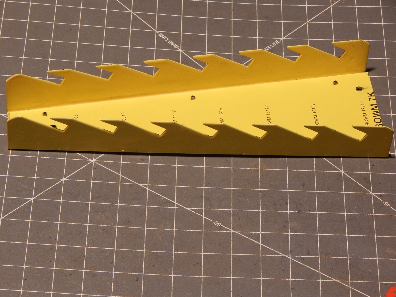 Mac Tools Metal Wrench Rack Tray Holder Organizer FOR Box Ratchet ROW ...