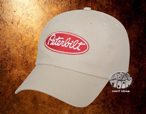 New Peterbilt Value Unstructured Khaki Twill Cap Hat | eBay