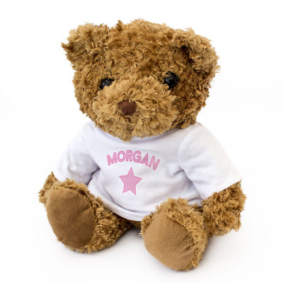 NEW - MORGAN - Teddy Bear - Cute Cuddly - Gift Present Birthday ...