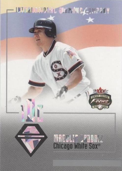 2002 Fleer Focus Jersey Edition - International Diamond Company Magglio ...