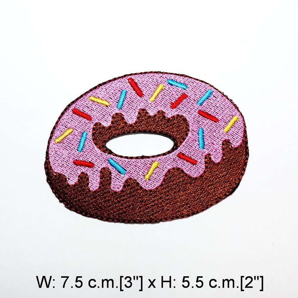 Fast Food Patch Funny Kids Cartoon Artwork Emblem for DIY Craft Iron on ...