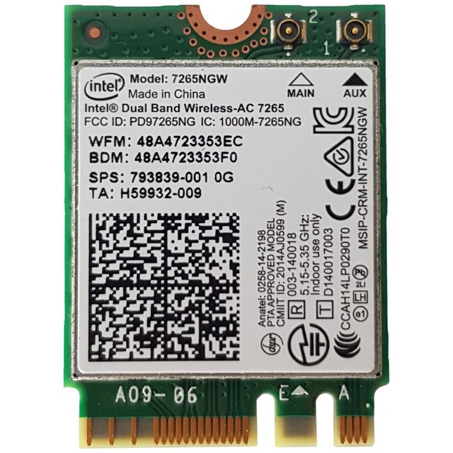 Acer Chromebook Cb514-1ht-p30d Karte WiFi 7265NGW online kaufen | eBay