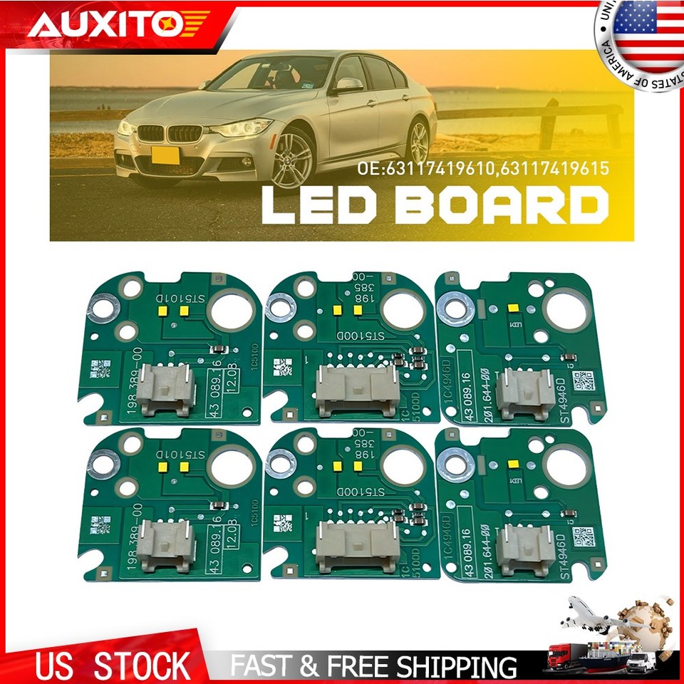Yellow Angel Eye DRL LED Board For BMW LCI 3 Series 330i 340i 320i ...