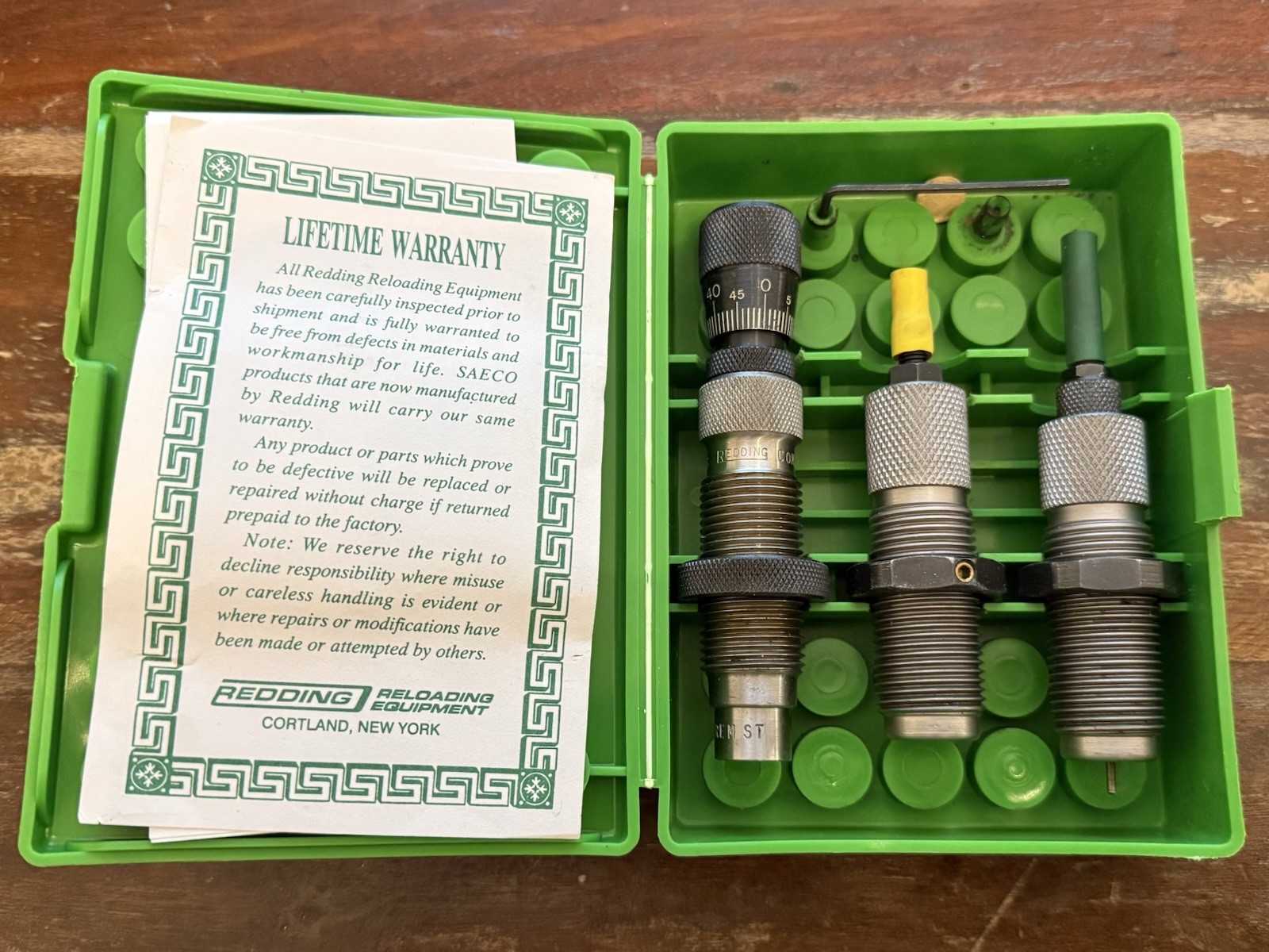 Redding Competition 3 Die Set 223 Remington Rem Dies Reloading 55111 | eBay