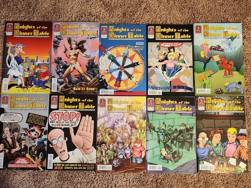 Knights Of The Dinner Table #240-249 Kenzer And Company 10 Comic Book ...