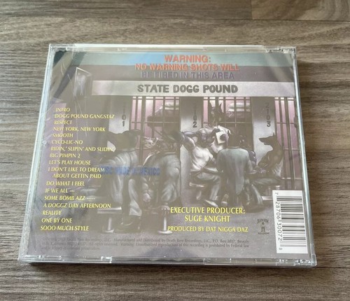 THA DOGG POUND DOGG FOOD SEALED CD 2001 DEATH ROW RECORDS snoop dr dre ...