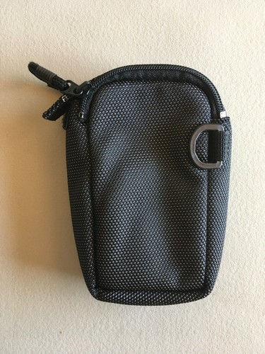 Muji Phone Case Black Dot Matrix Japan Bag Travel Headphone AirPods ...