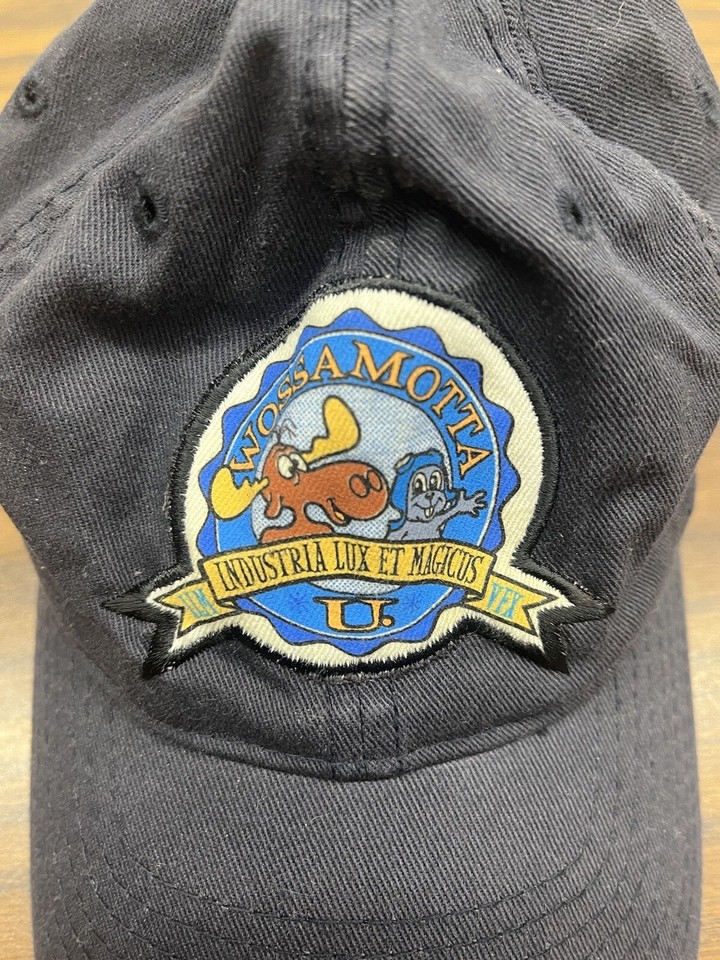 Vintage Rocky and Bullwinkle ILM VFX Hat Rare Film Crew Cap Lucas THX A ...