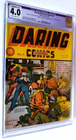 DARING MYSTERY COMICS #4 CGC VG 4.0 (A) TIMELY 1940 ALEX SCHOMBURG ...