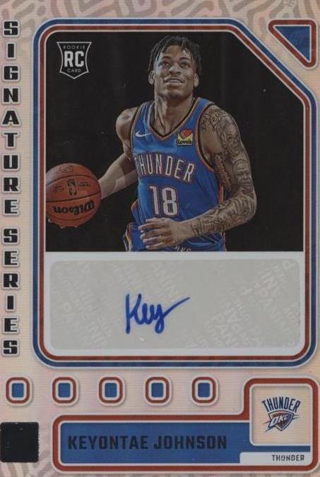 2023-24 Panini Donruss - Signature Series Keyontae Johnson #SS-JOH (AU ...