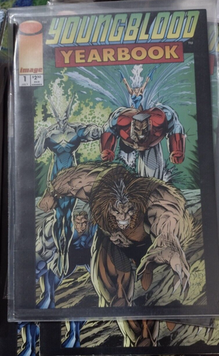 youngblood yearbook # 1 1993 image ROB LIEFELD BAD FEET | eBay