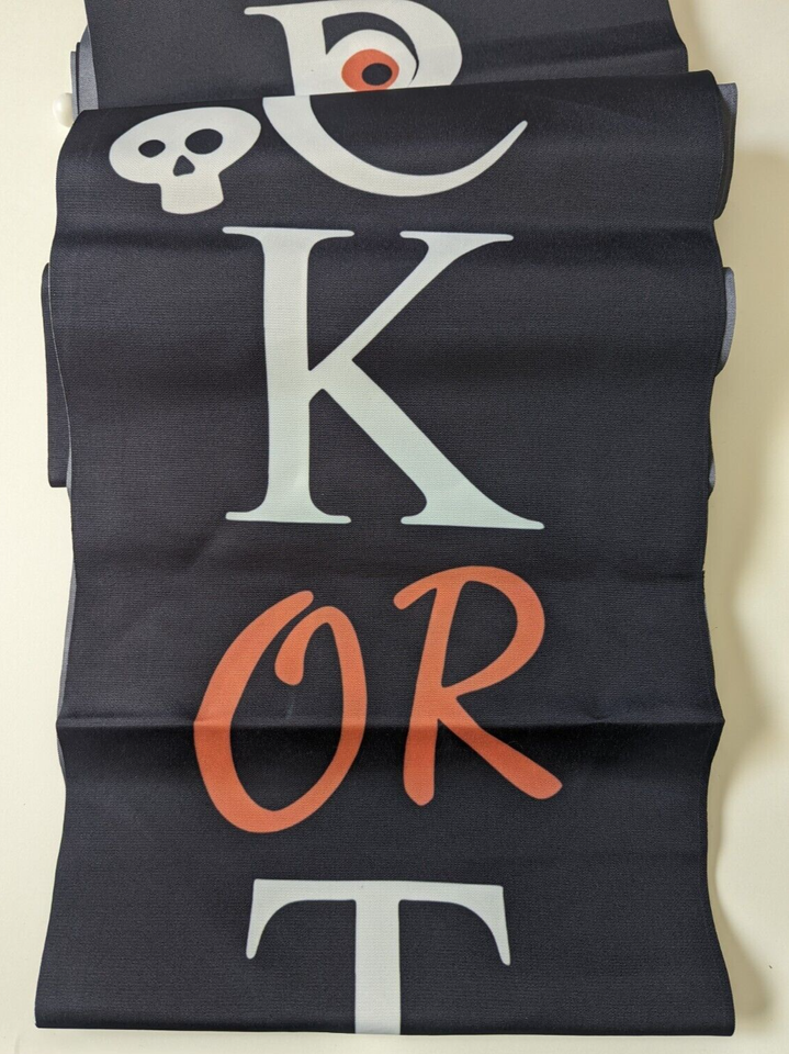 Halloween Banners Trick or Treat Its October Witches Wall Door ...