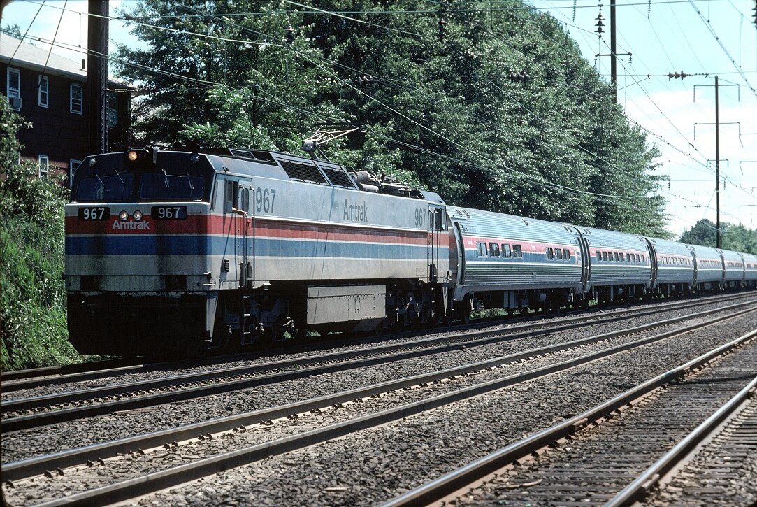 Amtrak (AMTK) - E60 - #967 - Original 35mm Slide | eBay
