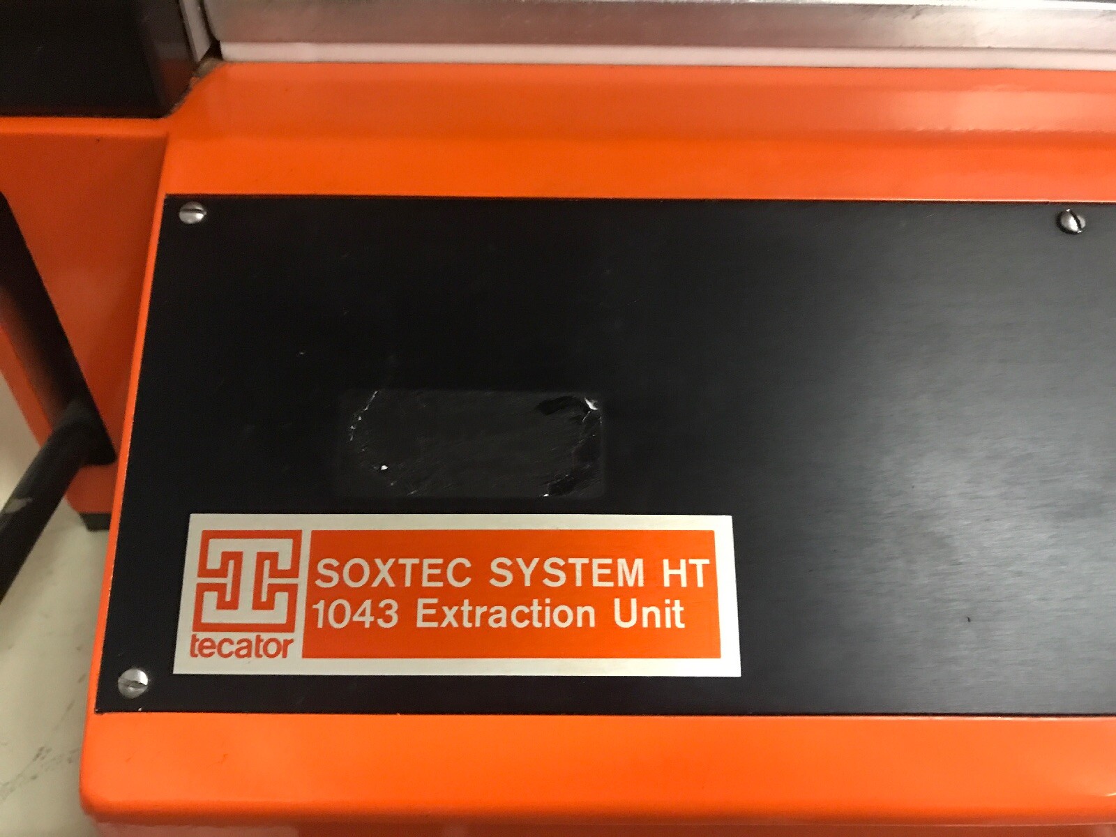 Tecator 1043 Extraction Unit Part 10001891 SOXTEC System HT 2 | eBay