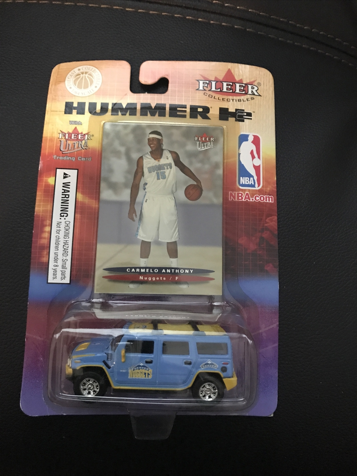 Fleer Collectibles Hummer H2 With Fleer Ultra Carmelo Anthony Trading ...