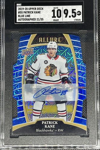 2019-20 Allure Patrick Kane Blueline Auto 21/35 Auto Autograph SGC 9.5 w/10 AUTO | eBay