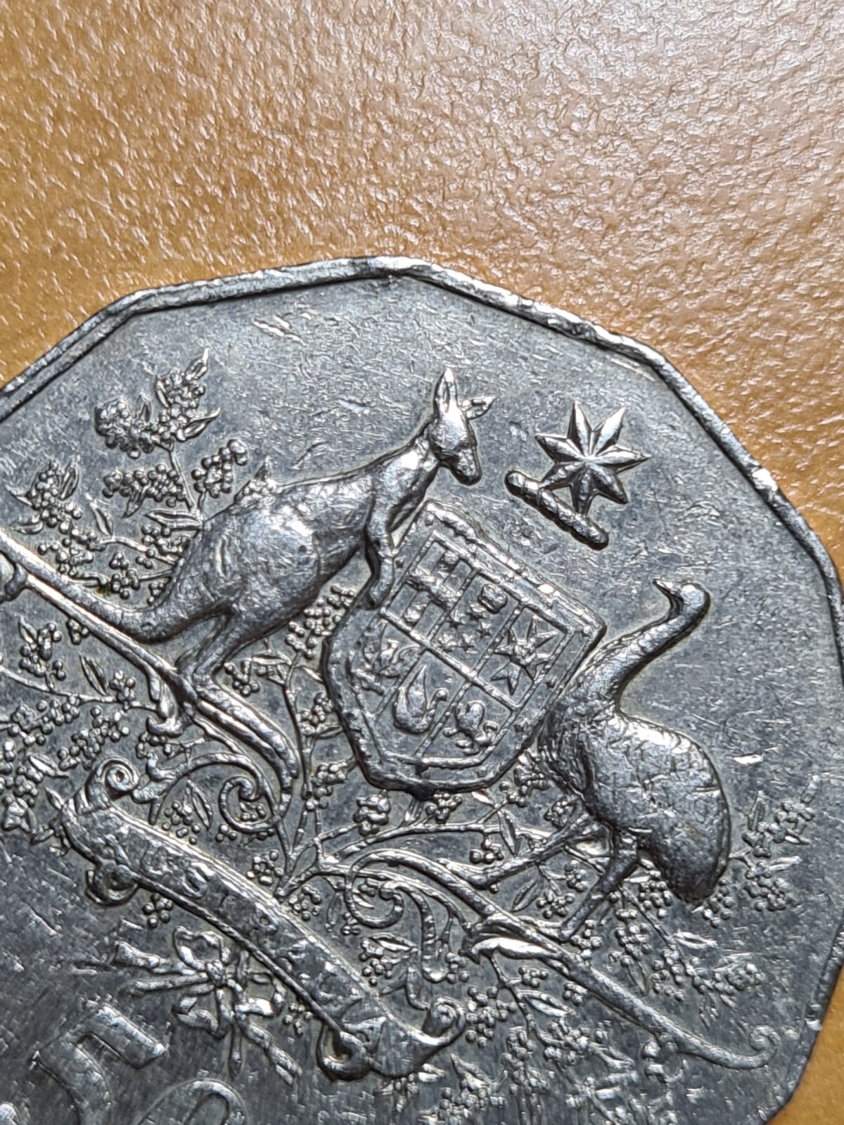 Error Coin 2001 50c Cent Coin 4 Errors Double Rim X2 Godzillaroo Fat ...