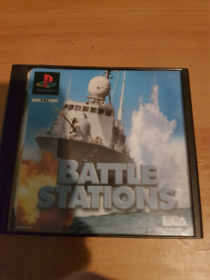 battlestations ps1 game complete with manual free postage | eBay
