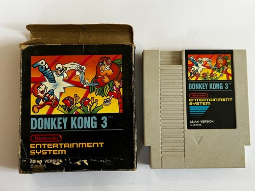 Donkey Kong 3 *Please read* - ASI ASIAN Version - Nintendo NES | eBay