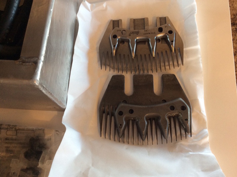 Stewart Oster CLIPMASTER Large Animal Clippers Set Of 2 In Stainless ...