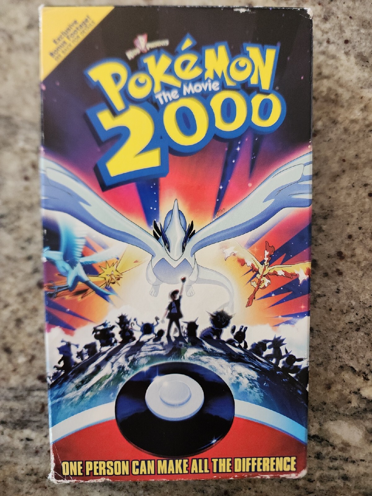 Pokemon Heroes Vhs