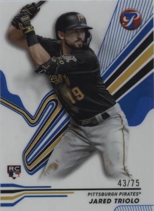 2024 Topps Pristine - Jared Triolo #179 Blue Refractor /75 (RC) for ...