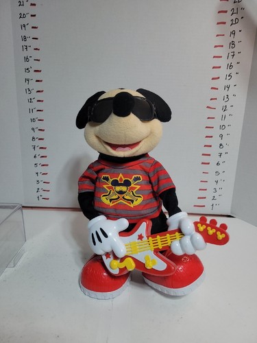 Rock Star Mickey Disney 2010 Fisher Price Animated sing dance guitar ...