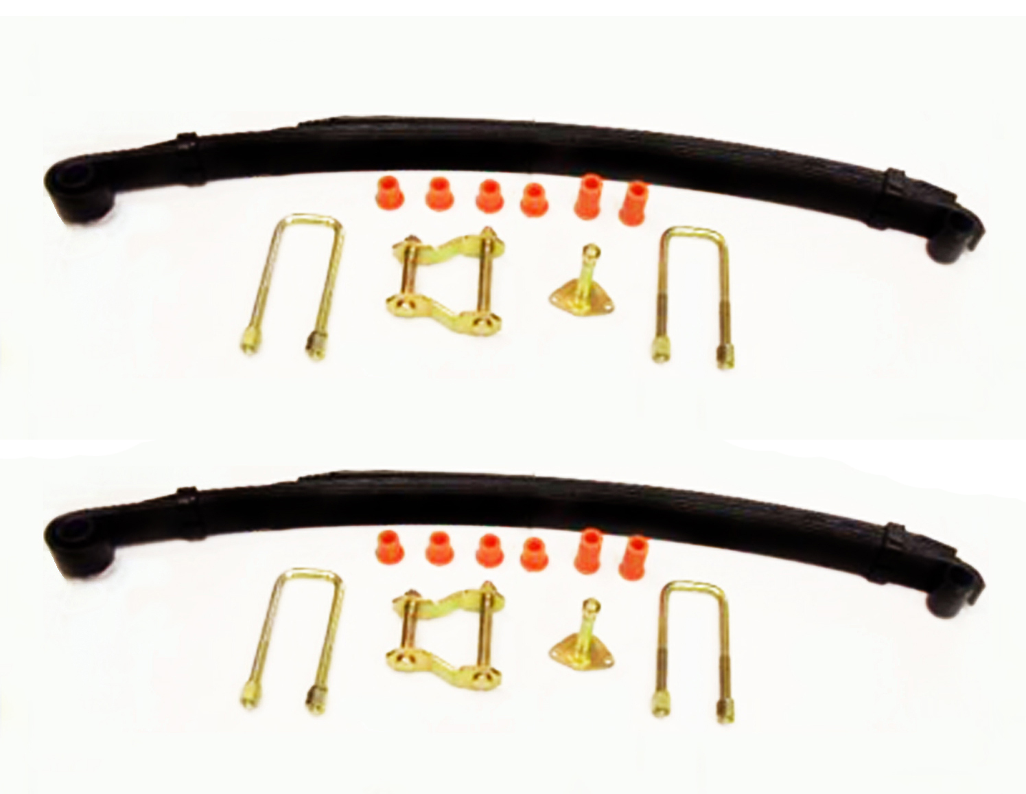 Pair of Front Leaf Springs With Kits For Toyota Hilux YN106 2.2P 83-86 ...