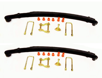 Pair of Front Leaf Springs With Kits For Toyota Hilux YN67 2.2P 83-86 ...