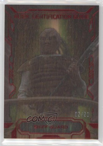 2016 Star Wars Masterwork Alien Identification Guide Wood 35/50 Skiff ...