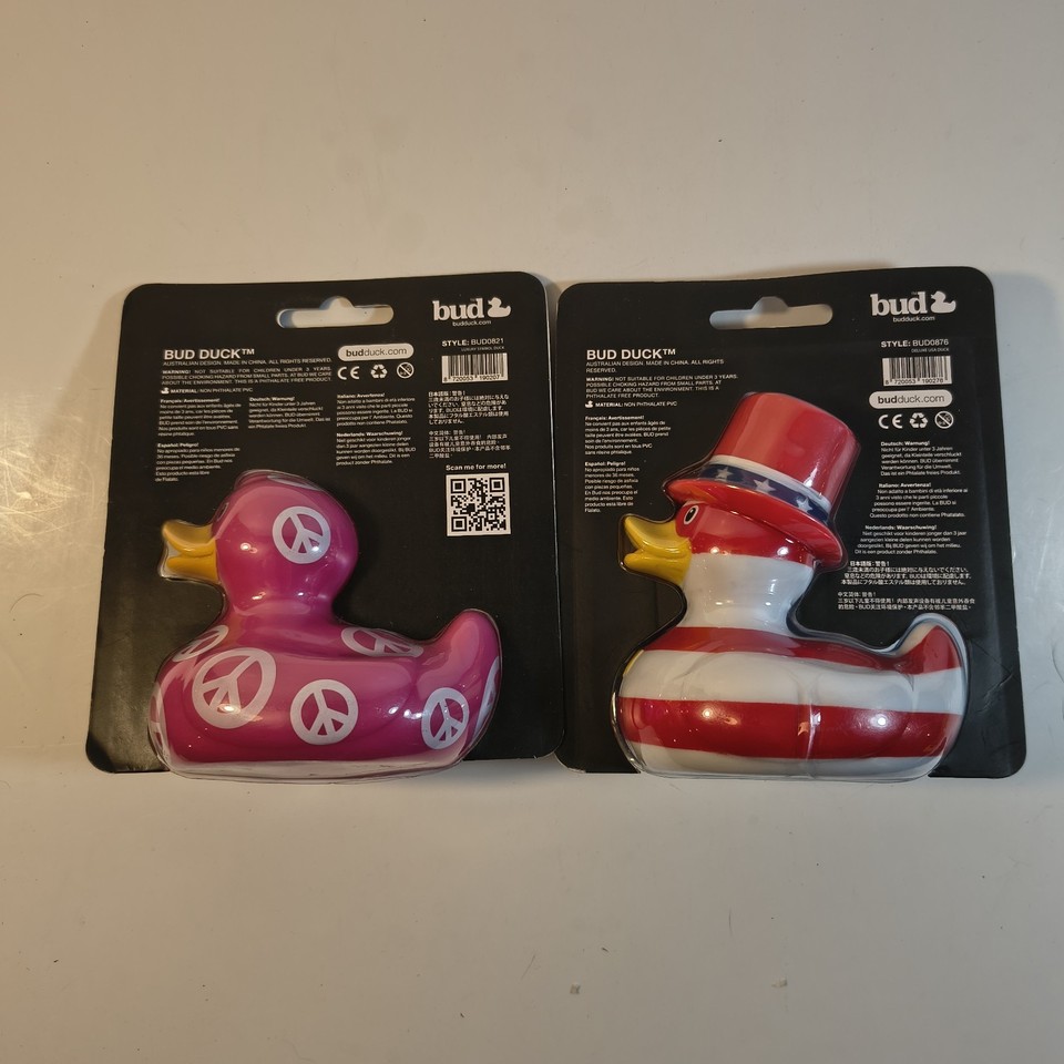Rubber Ducks, Special 20th Anniversary Edition Bud Ducks. USA Duck ...