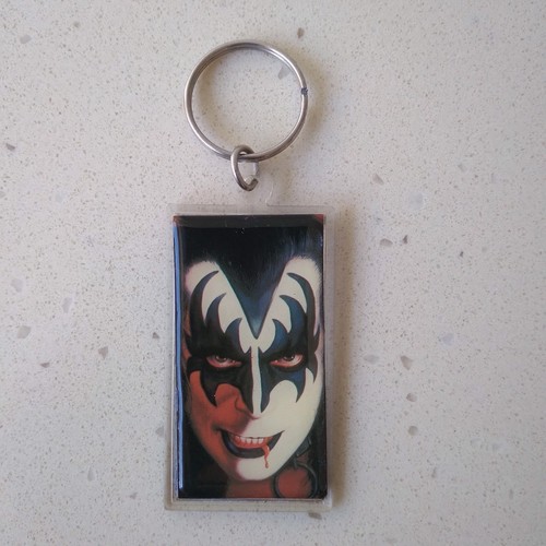 KISS Official Aucoin Gene Simmons Keychain / Keyring - Australia 1980 ...