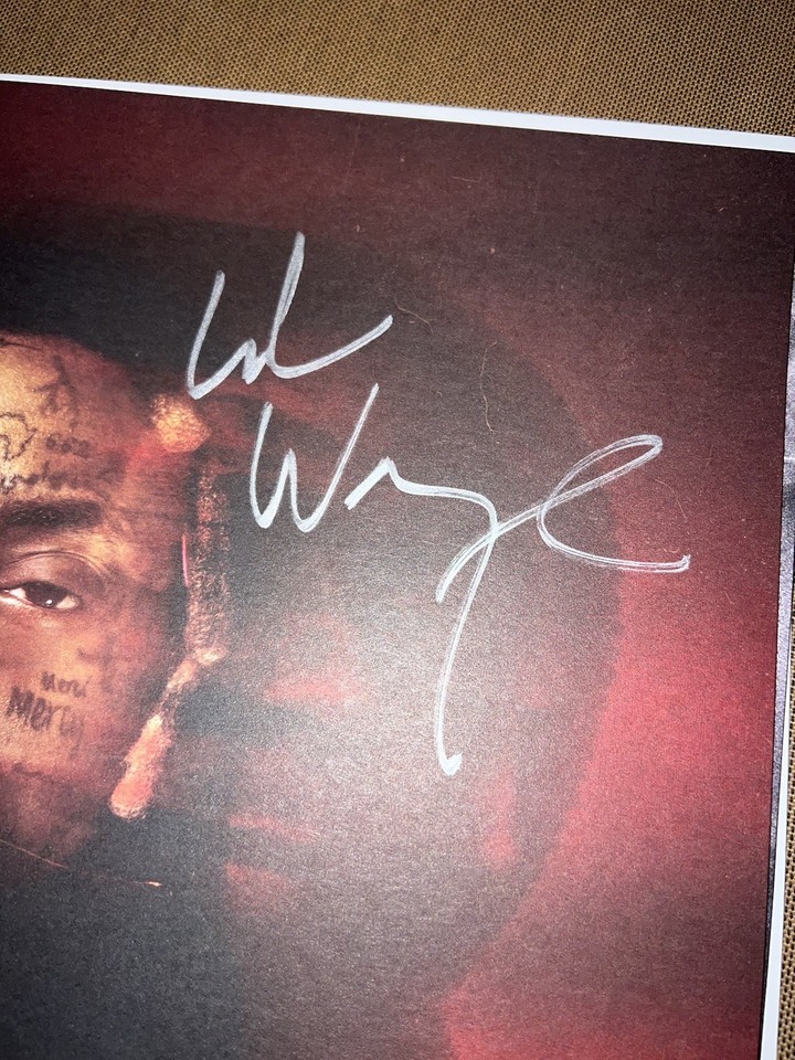 Lil Wayne Signed Autographed 14x14 Photo Rap Music Rapper Carter 6 ...