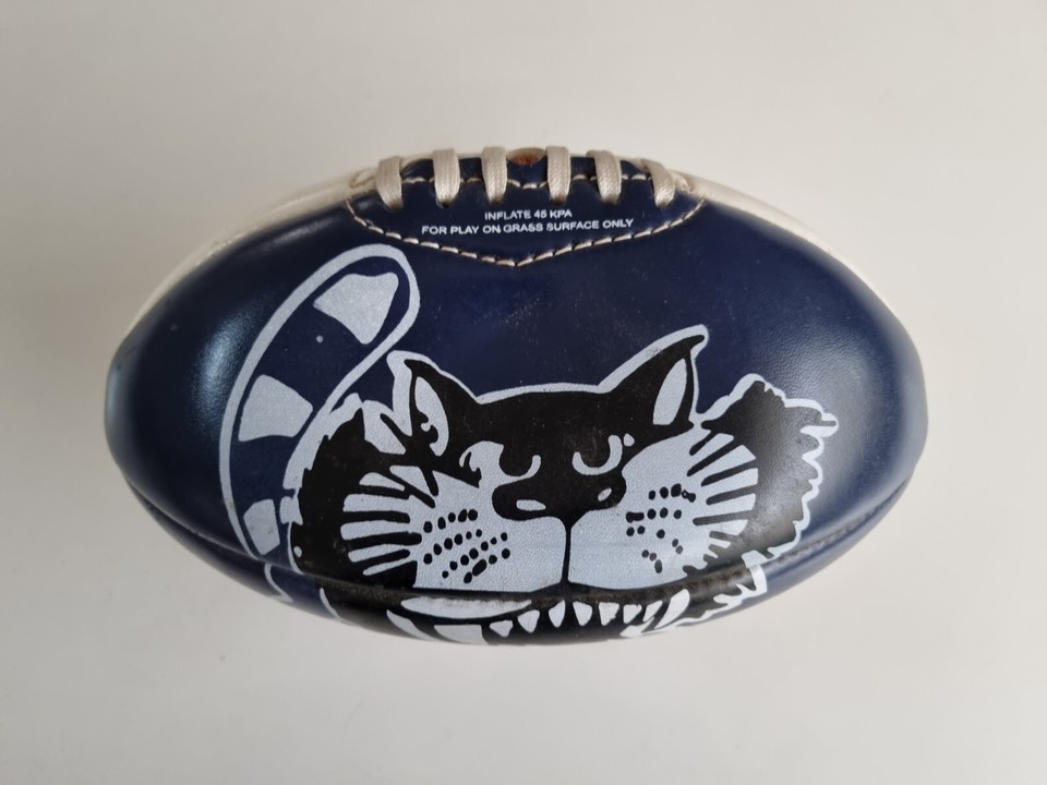Geelong Cats Sherrin football AFL footy ball kangaroo brand | eBay