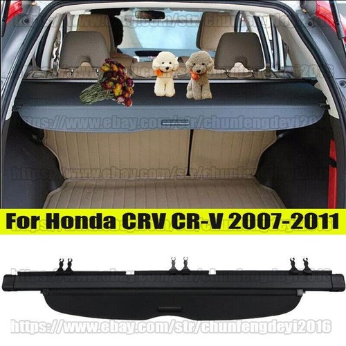 Car Cargo Cover Security Rear Trunk Black Privacy Shade For 07-11 Honda ...