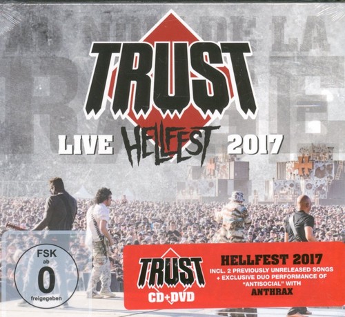 Trust (Metal) Live Hellfest 2017 CD/DVD Germany Ear Music 2017 and 10 ...