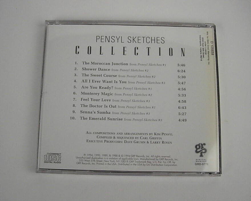Kim Pensyl - Pensyl Sketches Collection - CD | eBay