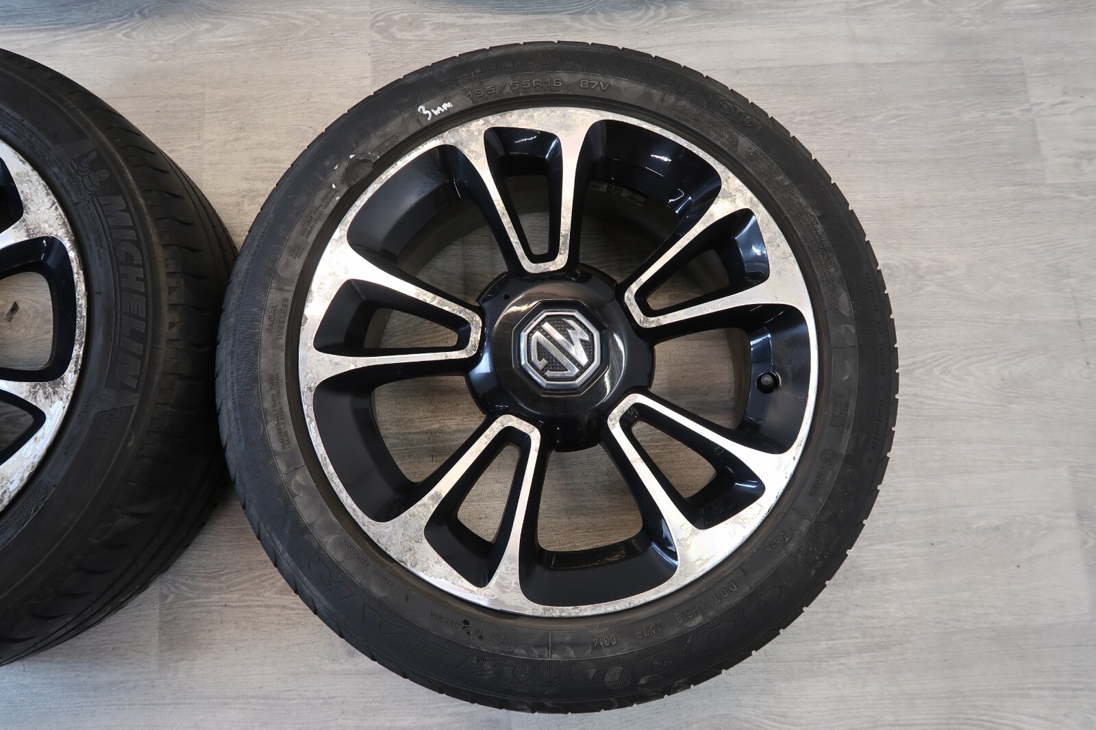 MG 3 MG3 2014 4X ALLOY WHEELS WITH TYRES 195/55 R16 | eBay UK