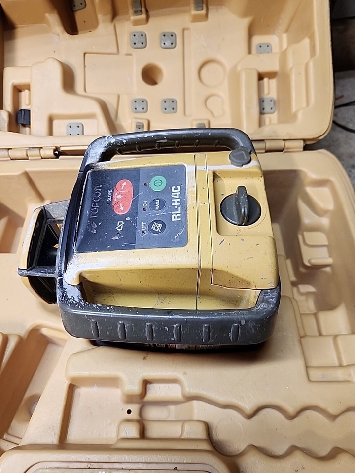 Topcon Rl-h4c With Rechargeable Battery Pack | eBay