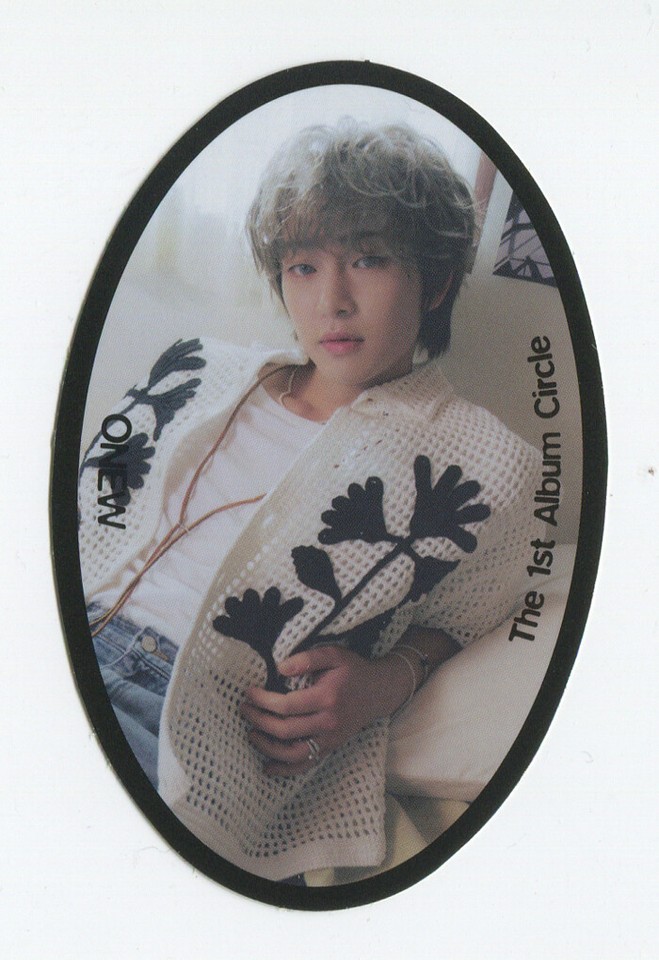 ONEW SHINEE - CIRCLE 1st Album STICKER FILM OFFICIAL PHOTOCARD | eBay