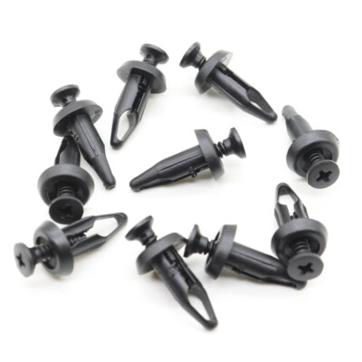 10Pcs Fender & Rocker Panel Push-Type Retainer Fastener For GM 1999-On ...