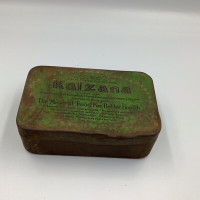 Vintage Kalzana Calcium Sodium Lactate Tablet Tin collectable | eBay UK