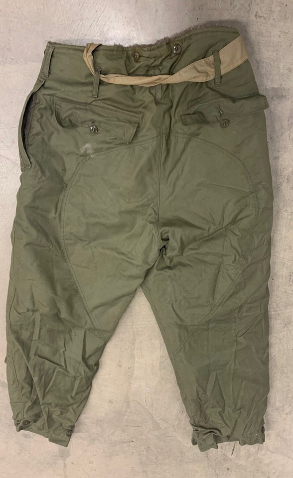 Original WWII US AAF Type A-10 Flight Pants Size 38 | eBay