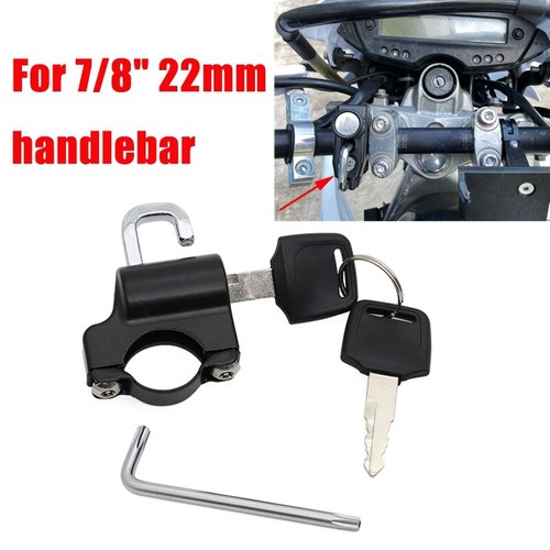 Universal Motorcycle Helmet Lock Motorbike Hanging Hook Keys Set ...