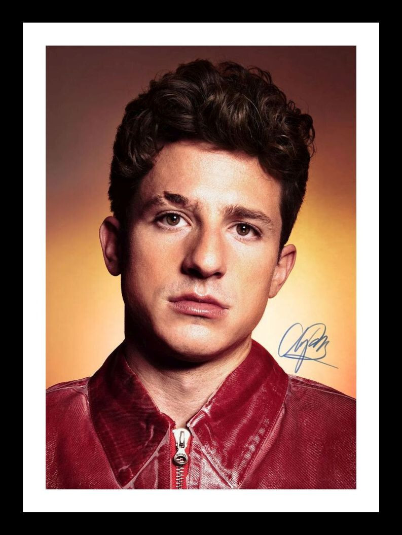 CHARLIE PUTH AUTOGRAPHED SIGNED & FRAMED PHOTO PRINT | eBay