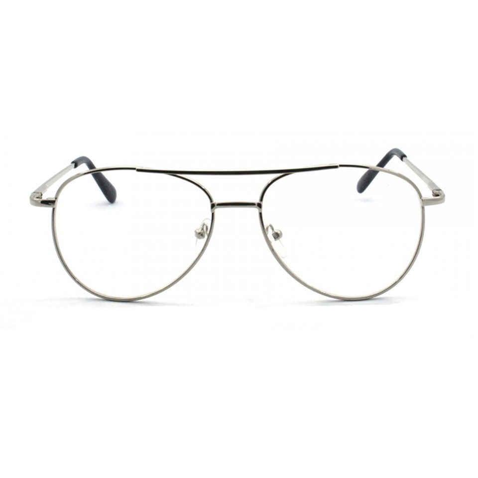 Aviator Style Reading Glasses EYE ZOOM Men and Women Metal Aviator ...