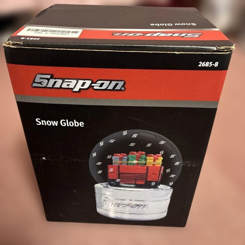 snap-on snap-on snow globe CRW2685-8 | eBay