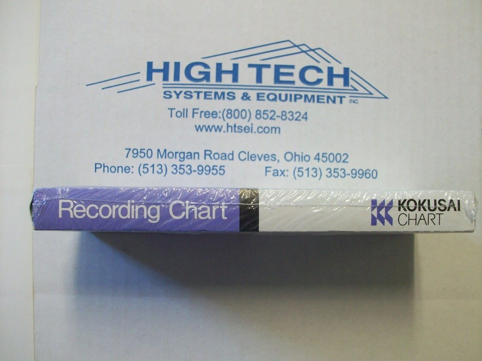 80340408-001 KC Kokusai Chart Recording Paper NEW Chart Paper | eBay