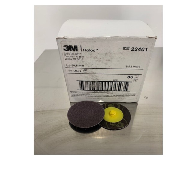3M Roloc Part 361f 22401 Grit P80 50mm X 10 Discs for sale online | eBay